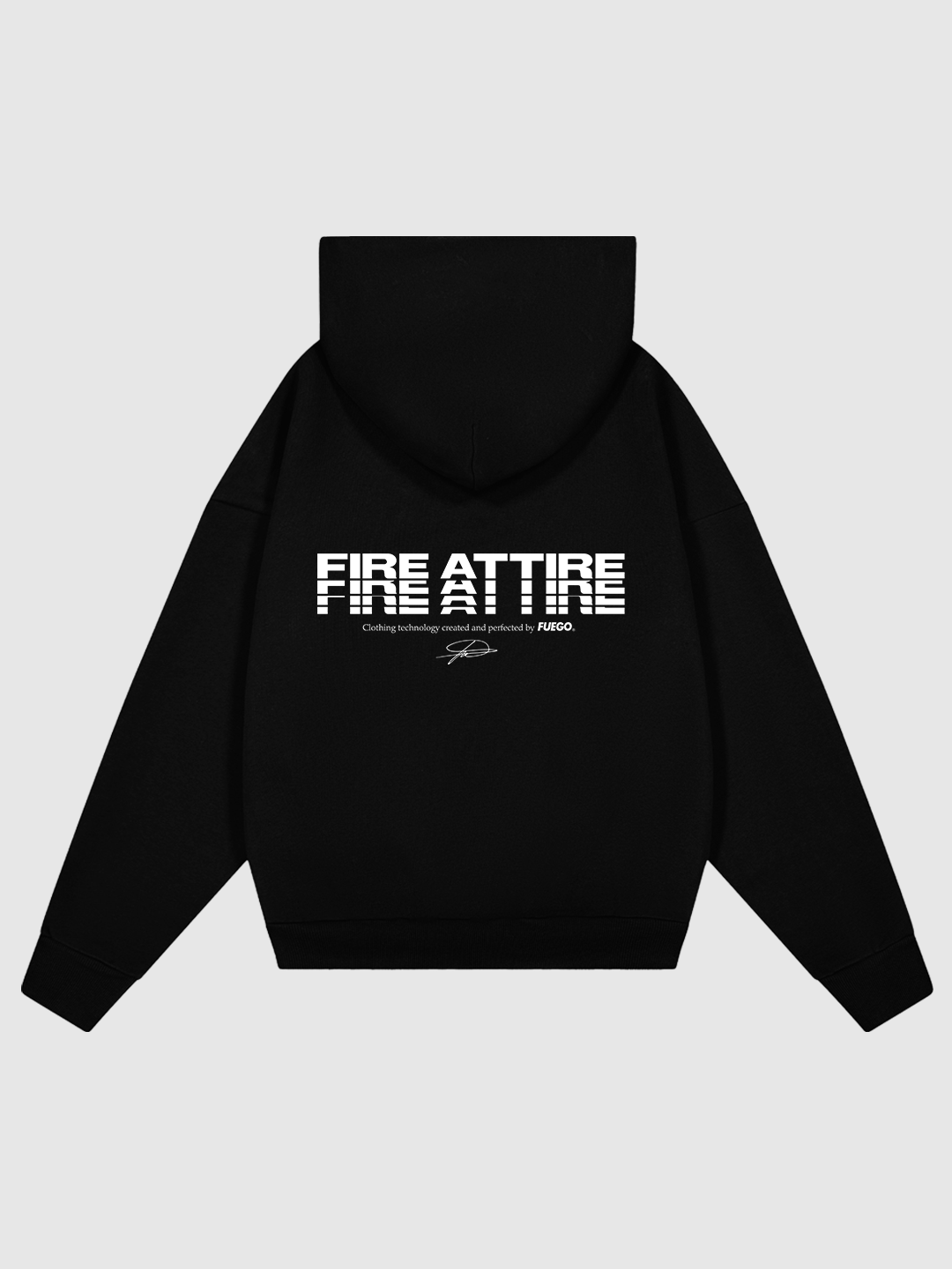 FUEGO® Fire Attire Hoodie Black - FUEGO®