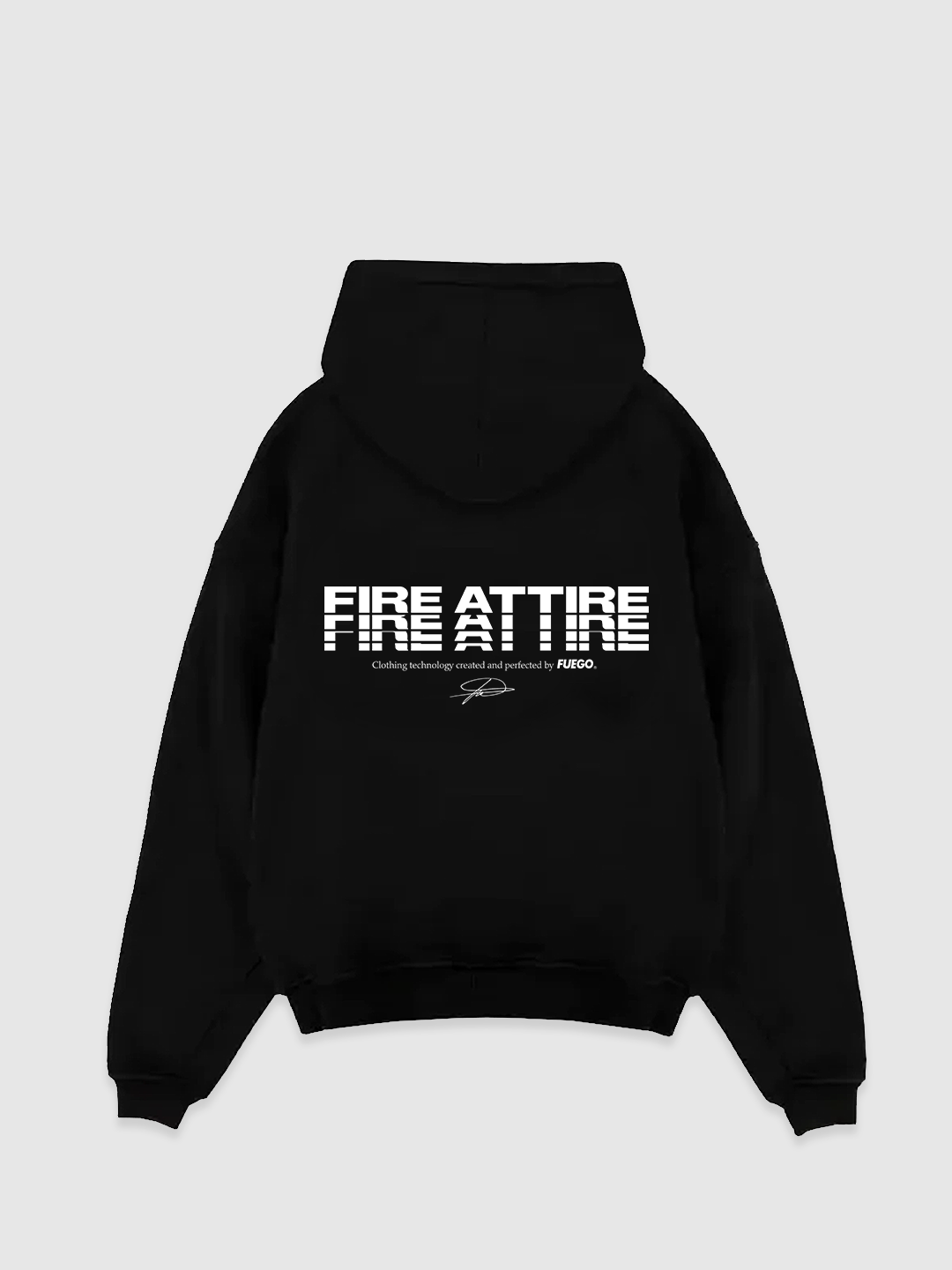 FUEGO® Fire Attire Hoodie Black - FUEGO®